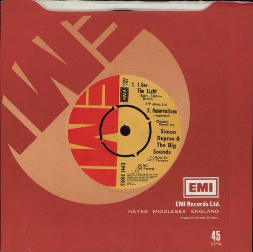 Simon Dupree & The Big Sound Kites EP UK 7" vinyl single (7 inch record ...