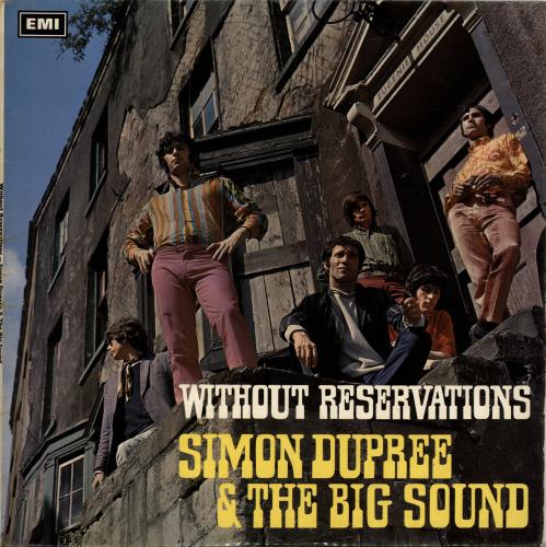 Simon Dupree & The Big Sound Without Reservations UK vinyl LP album (LP ...