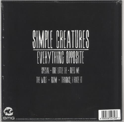 Simple Creatures Everything Opposite EP - Sealed UK 12" vinyl single ...