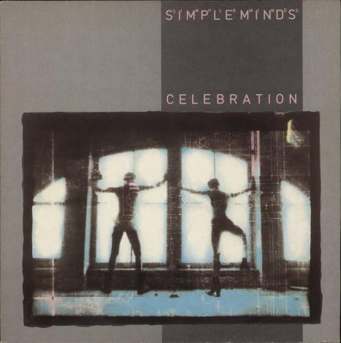Simple Minds Celebration UK vinyl LP album (LP record) (239302)