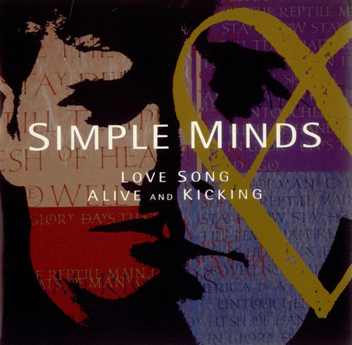 Simple Minds Love Song + P/S UK 7" vinyl single (7 inch record / 45 ...