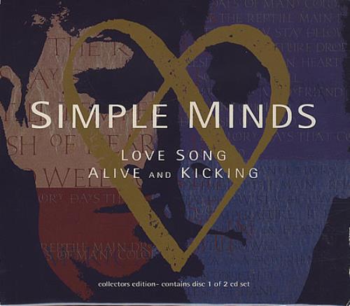 Simple Minds Love Song UK 2-CD single set (Double CD single) (113108)