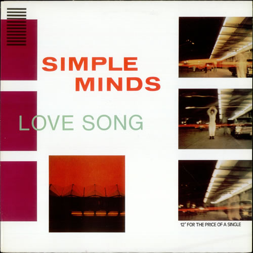 Simple Minds Love Song Canadian 12" vinyl single (12 inch record / Maxi ...