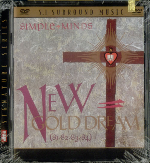 Simple Minds New Gold Dream - Sealed US DVD-Audio disc (542201)