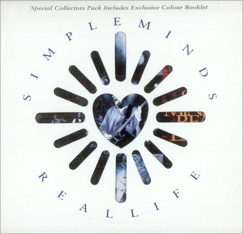 Simple Minds Real Life EP UK CD single (CD5 / 5") (34005)
