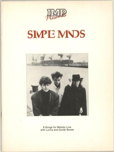 Simple Minds Simple Minds UK book (224551) 0-86175-423-9