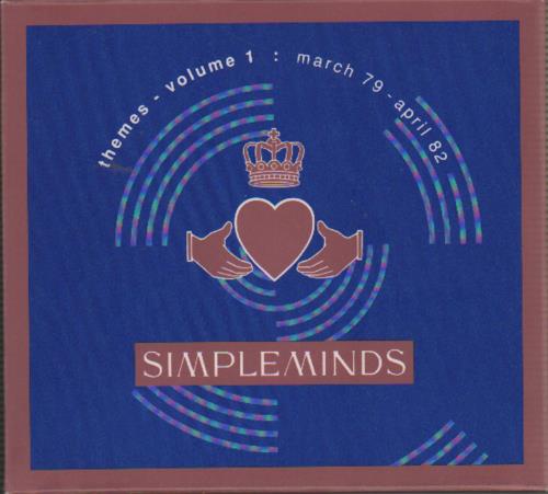 Simple Minds Themes Volume 1 UK CD Single Box Set (33556)