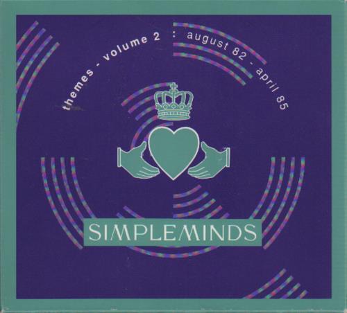 Simple Minds Themes Volume 2 - August 82 - April 85 UK CD Single Box ...