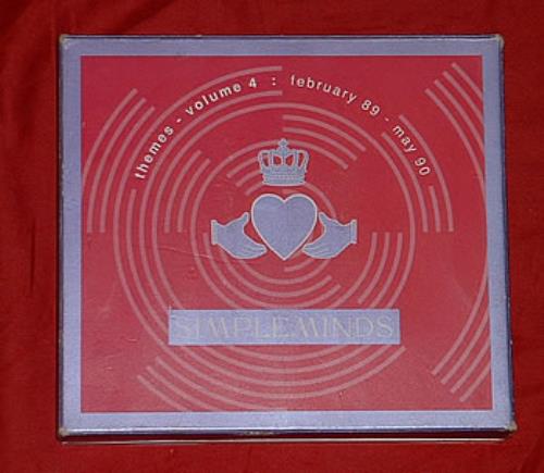 Simple Minds Themes Volume 4 UK CD Single Box Set (519635)