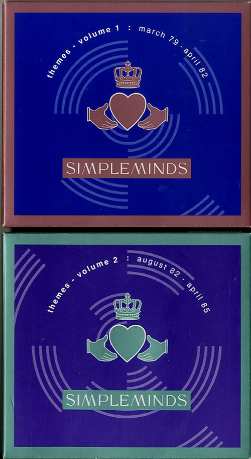 Simple Minds Themes Volumes 1-4 - Complete Set UK box set (294153)