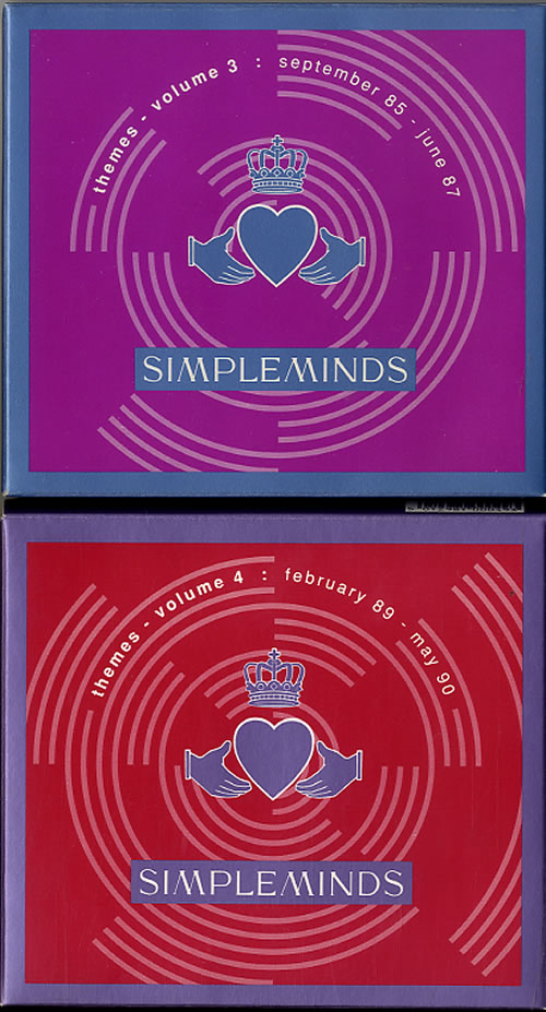 Simple Minds Themes Volumes 1-4 - Complete Set UK box set (294153)