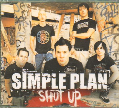 Simple Plan Shut Up! German Promo CD single (CD5 / 5") (657695)
