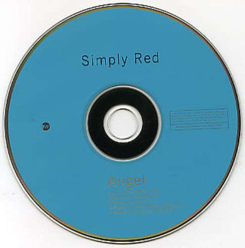Simply Red Angel US Promo CD single (CD5 / 5") (78975)