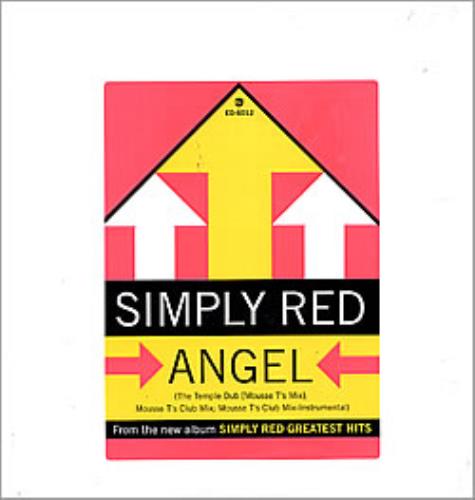 Simply Red Angel US Promo 12" vinyl single (12 inch record / Maxi ...