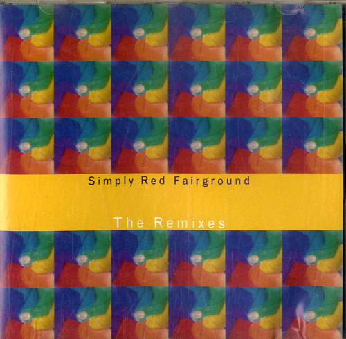 Simply Red Fairground Remixes German CD single (CD5 / 5") (54289)