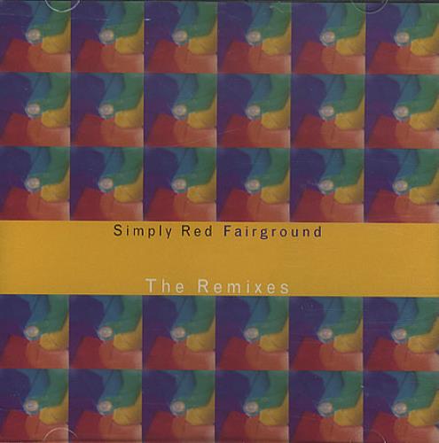 Simply Red Fairground The Remixes UK CD single (CD5 / 5") (54606)