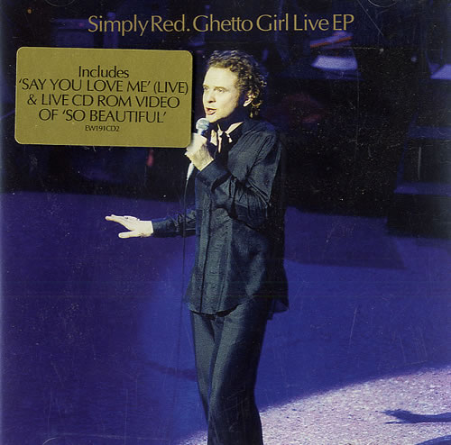 Simply Red Ghetto Girl - 2 x CD Set UK 2-CD single set (Double CD ...