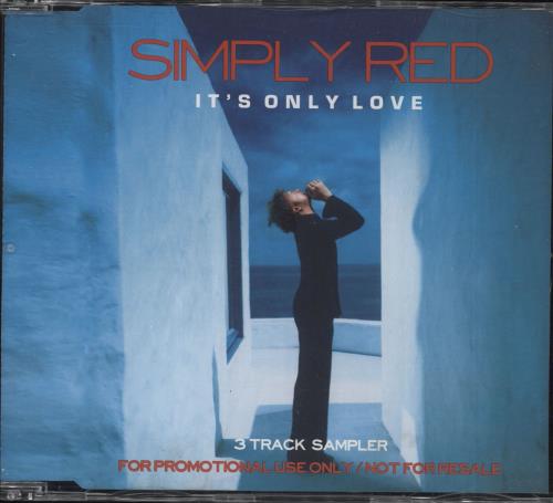 Simply Red It's Only Love UK Promo CD single (CD5 / 5") (171695)
