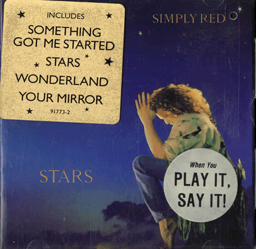 Simply Red Stars US CD album (CDLP) (486076)