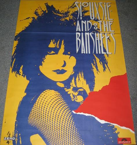 Siouxsie & The Banshees Siouxsie & The Banshees French Promo poster ...
