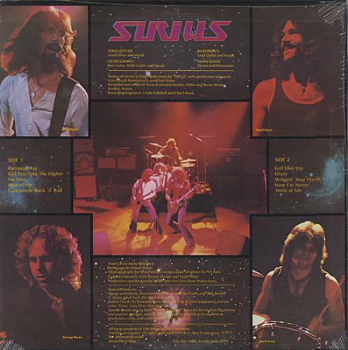 Sirius Rising - Sealed US vinyl LP album (LP record) (403874)