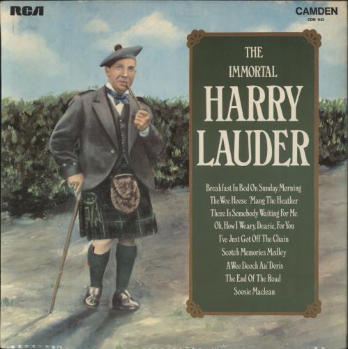 Sir Harry Lauder The Immortal Harry Lauder UK vinyl LP album (LP record ...
