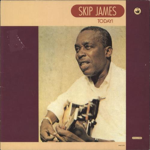 Skip James Today! UK vinyl LP album (LP record) (727209)
