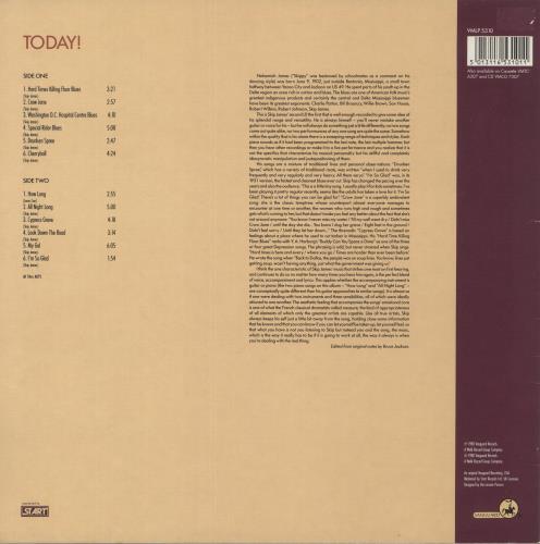 Skip James Today! UK vinyl LP album (LP record) (871726)