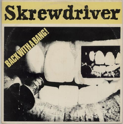 Skrewdriver Back With A Bang! UK 12" vinyl single (12 inch record ...