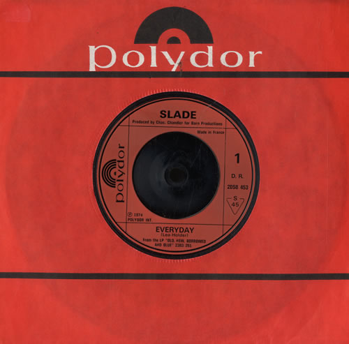 Slade Everyday French 7" vinyl single (7 inch record / 45) (569020)