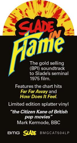 Slade Slade In Flame - Yellow & Red Flame Splatter Vinyl - Sealed UK ...