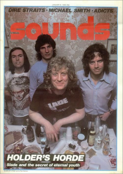 Slade Sounds UK magazine (523487) 8 January 1983