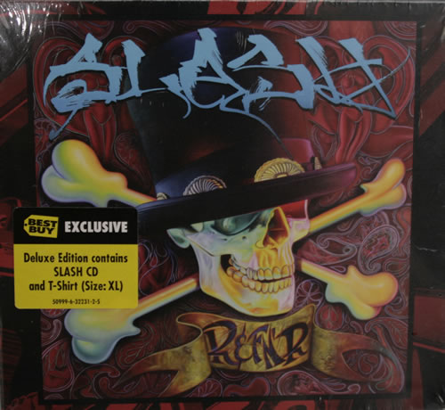 Slash Slash - CD + T-shirt US CD album (CDLP) (553731)