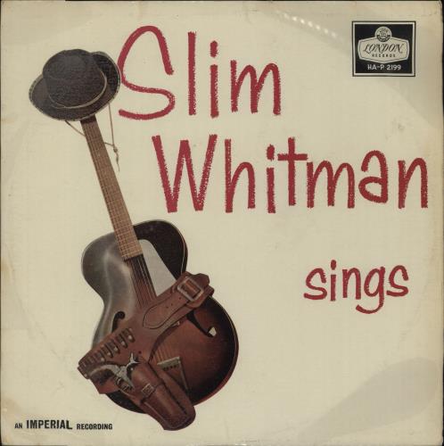 Slim Whitman Slim Whitman Sings UK vinyl LP album (LP record) (665003)