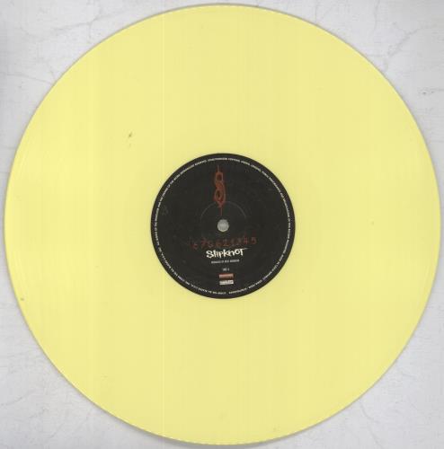 Slipknot Slipknot - Lemon Yellow Vinyl UK vinyl LP album (LP record ...