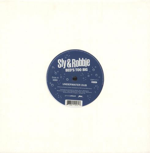 Sly & Robbie Bed's Too Big UK 10" vinyl single (10 inch record) (744195)
