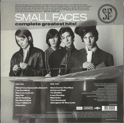 Small Faces Complete Greatest Hits! - Sealed UK vinyl LP album (LP ...