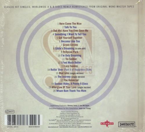 Small Faces Greatest Hits: The Immediate Years 1967-1969 UK CD album ...