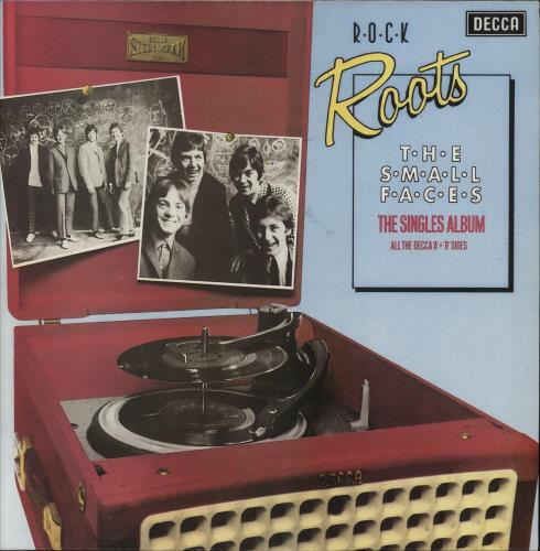 Small Faces Rock Roots - 80s UK vinyl LP album (LP record) (210661)