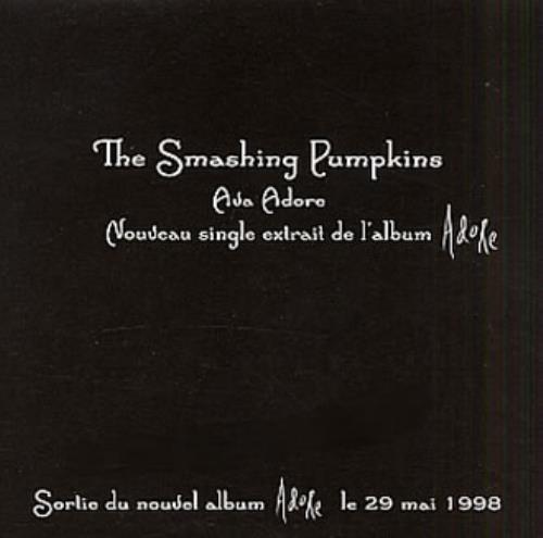 Smashing Pumpkins Ava Adore French Promo CD single (CD5 / 5") (191185)