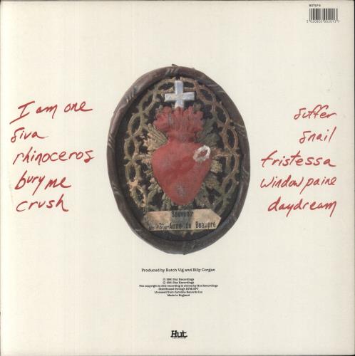 Smashing Pumpkins Gish UK vinyl LP album (LP record) (852816)