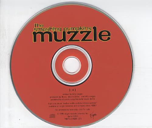 Smashing Pumpkins Muzzle US Promo CD single (CD5 / 5") (74899)