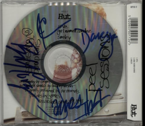 Smashing Pumpkins Peel Sessions - Fully Autographed UK CD single (CD5 ...