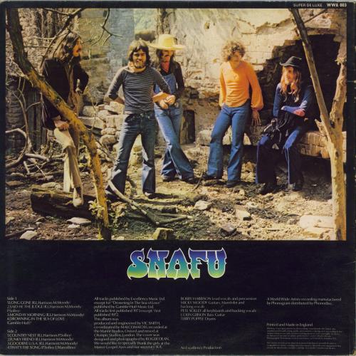 Snafu Snafu UK vinyl LP album (LP record) (771878)
