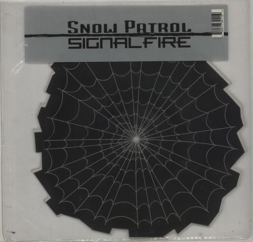 Snow Patrol Signal Fire UK shaped picture disc (picture disc vinyl ...