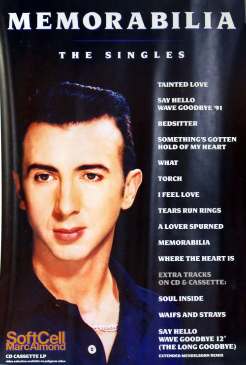 Soft Cell Memorabilia UK Promo poster (610076)