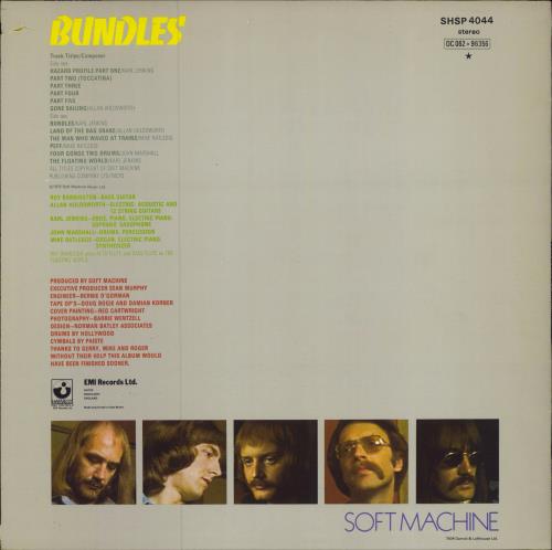 Soft Machine Bundles UK vinyl LP album (LP record) (453351)