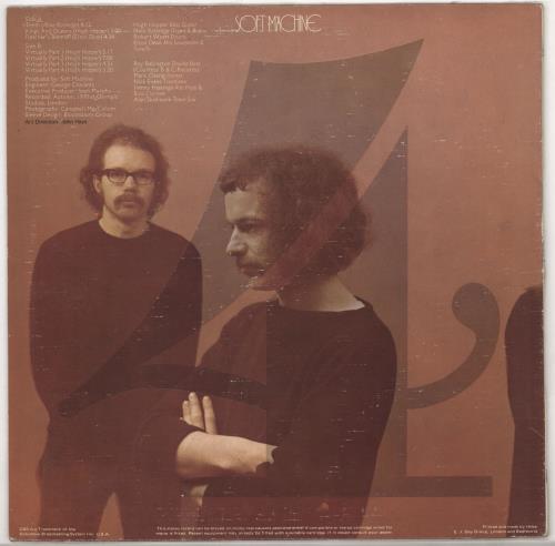 Soft Machine Fourth - 1st - VG UK vinyl LP album (LP record) (724069)