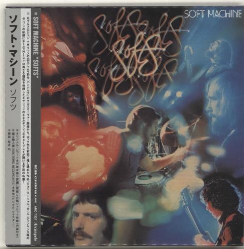 Soft Machine Softs Japanese CD album (CDLP) (691240)