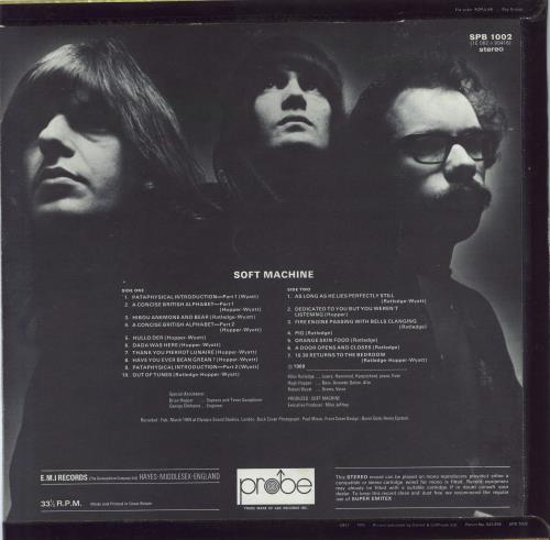 Soft Machine Volume Two - 1st - Black Label UK vinyl LP album (LP ...